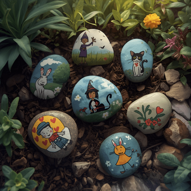 10 Easy Nature Crafts Kids Can Make with Sticks, Stones and Leaves ...